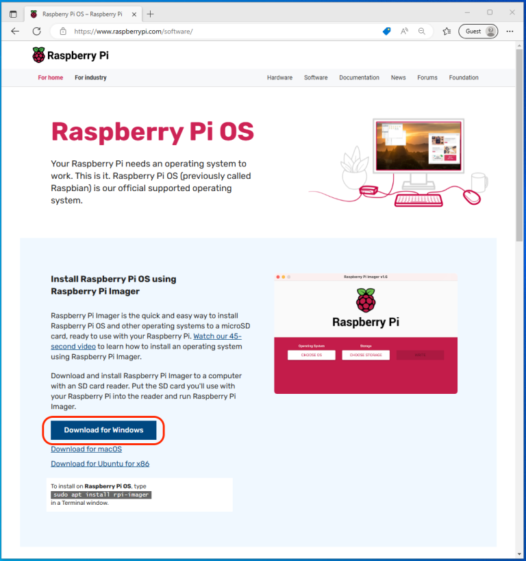 Raspberry Pi Setup Guide - Step 2 (Windows) - DigiNode Tools